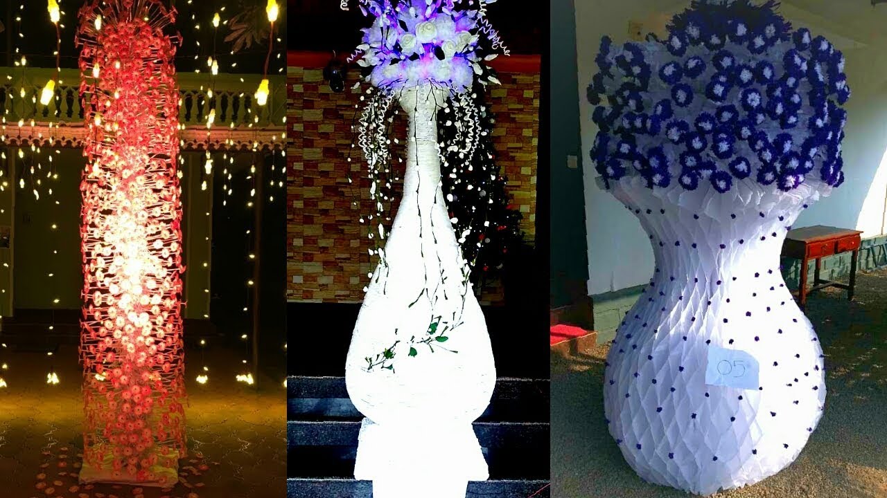 Paper Craft | Pindi Decoration Ideas | Pindi Perunnal | Pindi ...