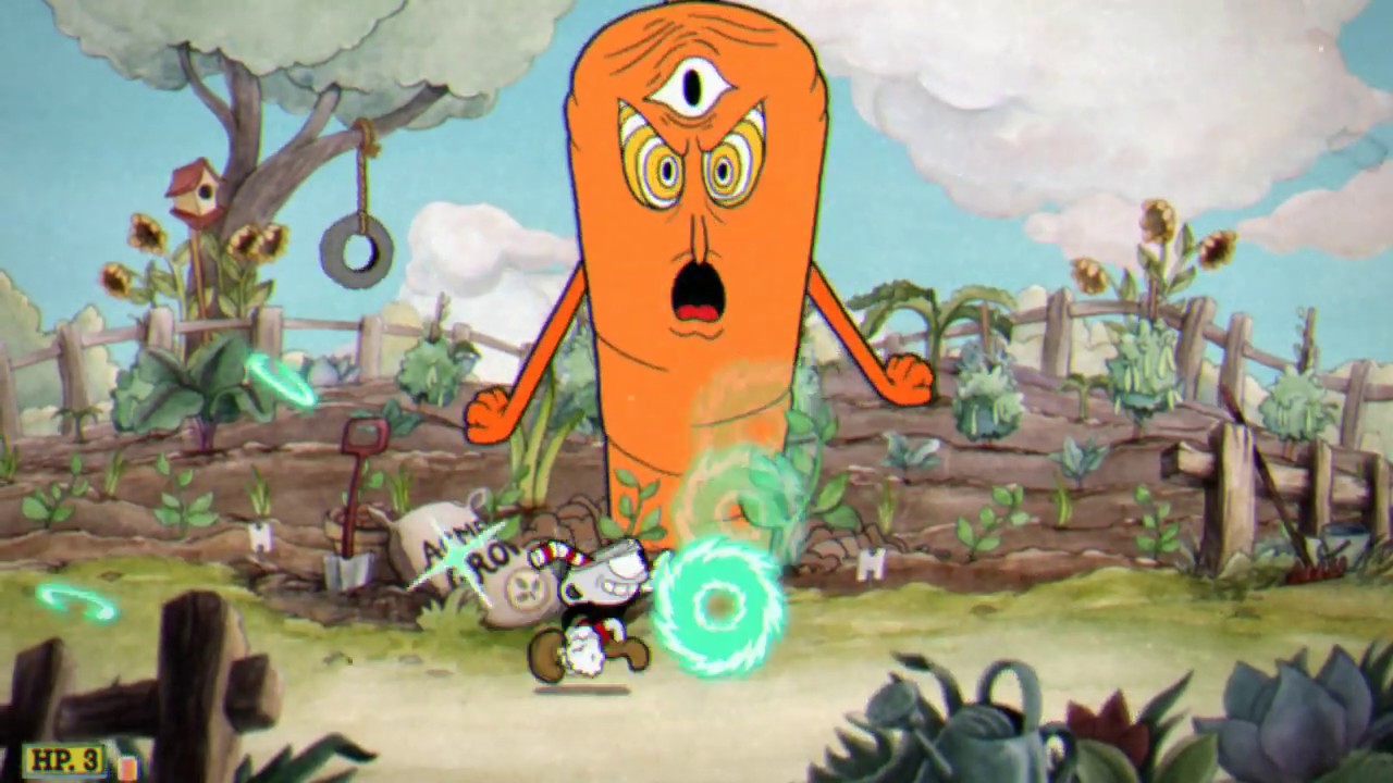 Cuphead Botanic Panic! - YouTube