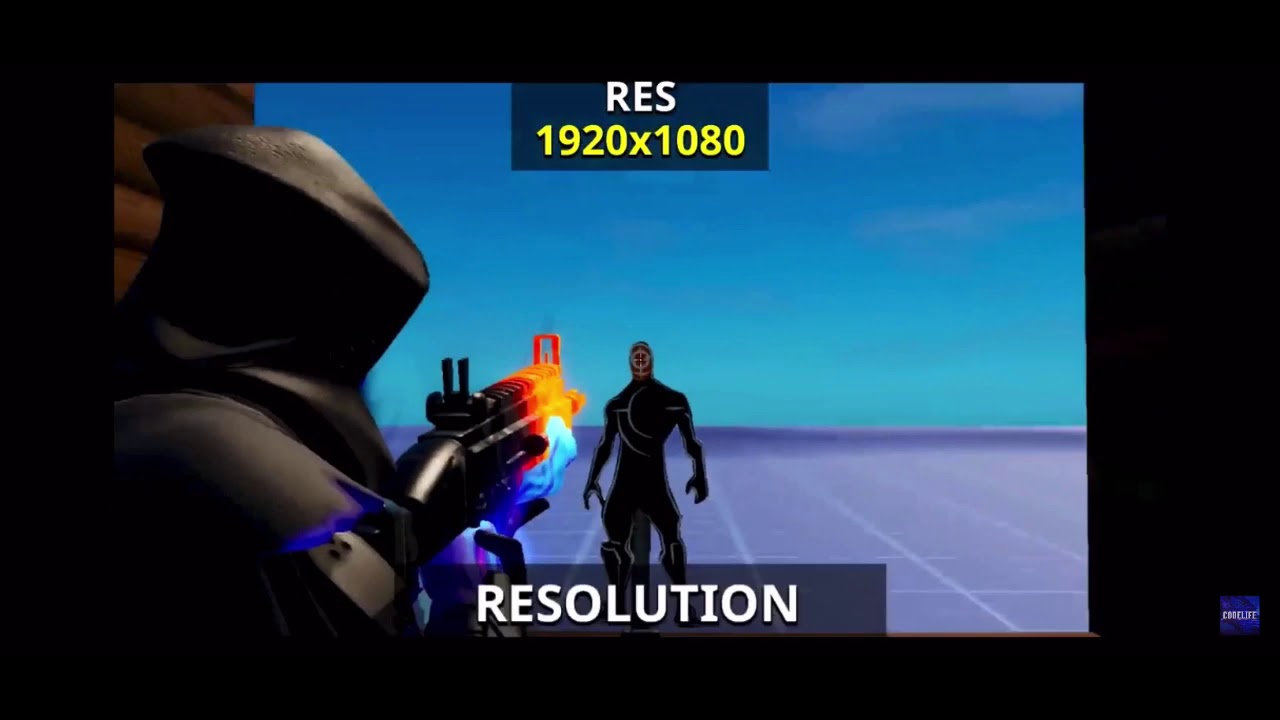 How To Get Stretched Res On Fortnite - YouTube