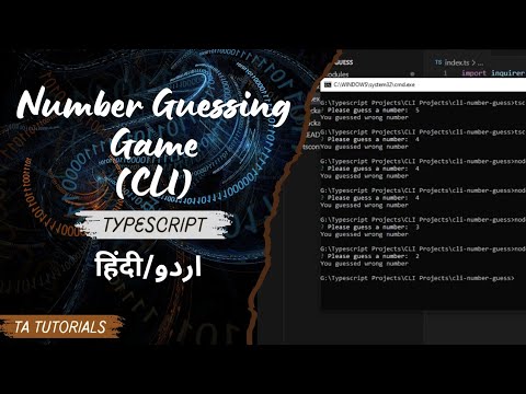 Number guessing🤔 game in typescript #game #typescript - YouTube
