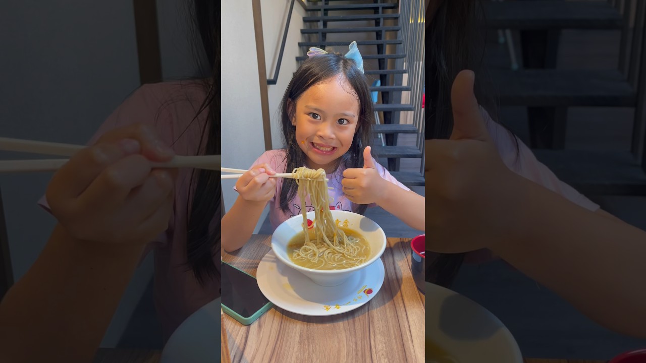 ITADAKIMASU, hari ini Nayyara abis makan ramen guys yummyyy #vlog # ...