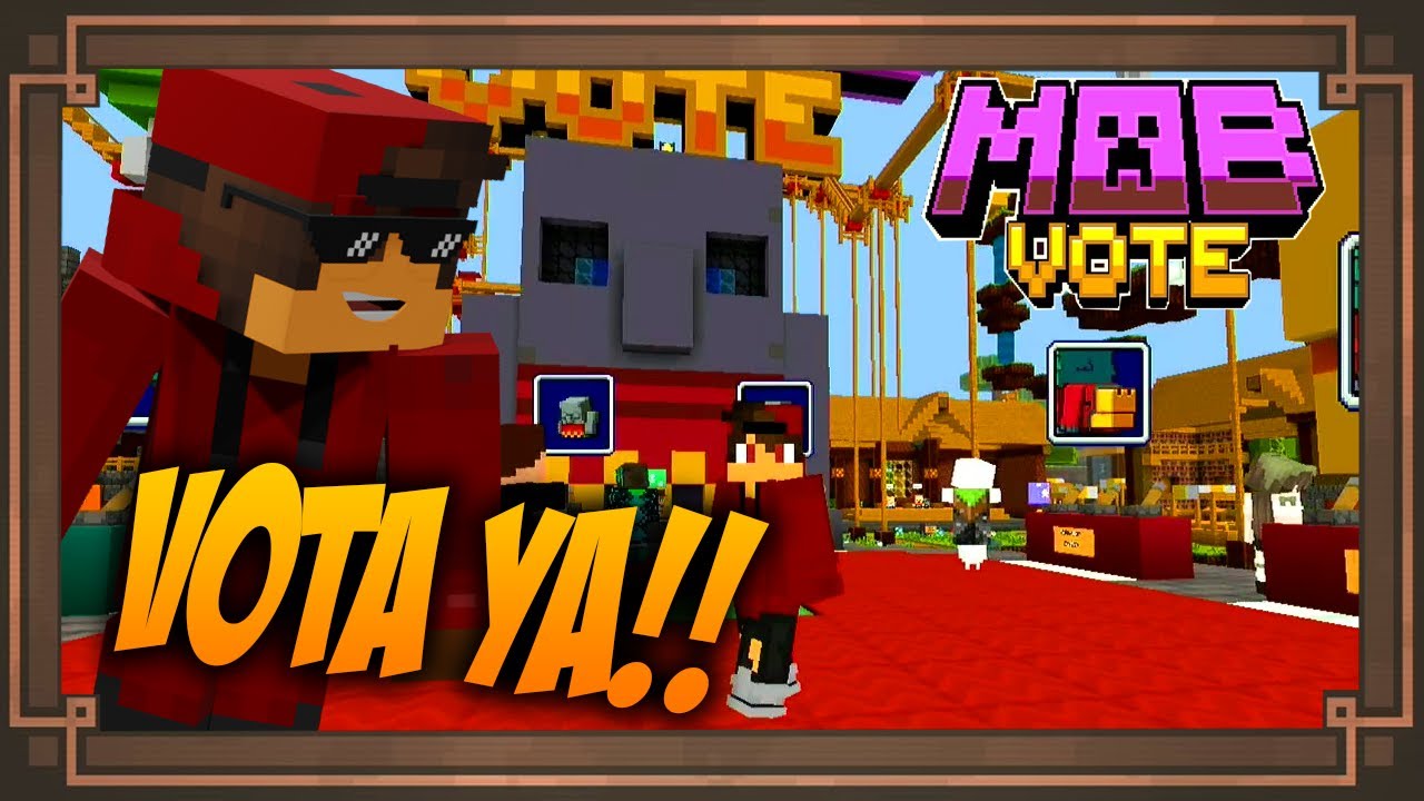 💎Así es el Server de Minecraft Mob Vote 2022 - YouTube