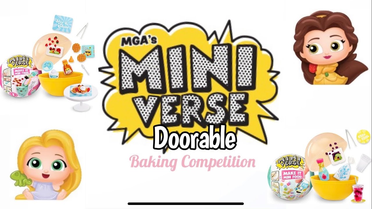 Mini verse make it mini food adoorable bakeoff competition Ep.2 - YouTube