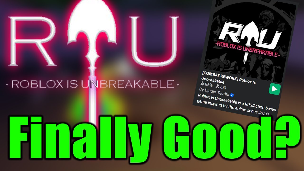 Roblox Is Unbreakable Is FINALLY Fun to Play?! (RIU Combat Rework ...