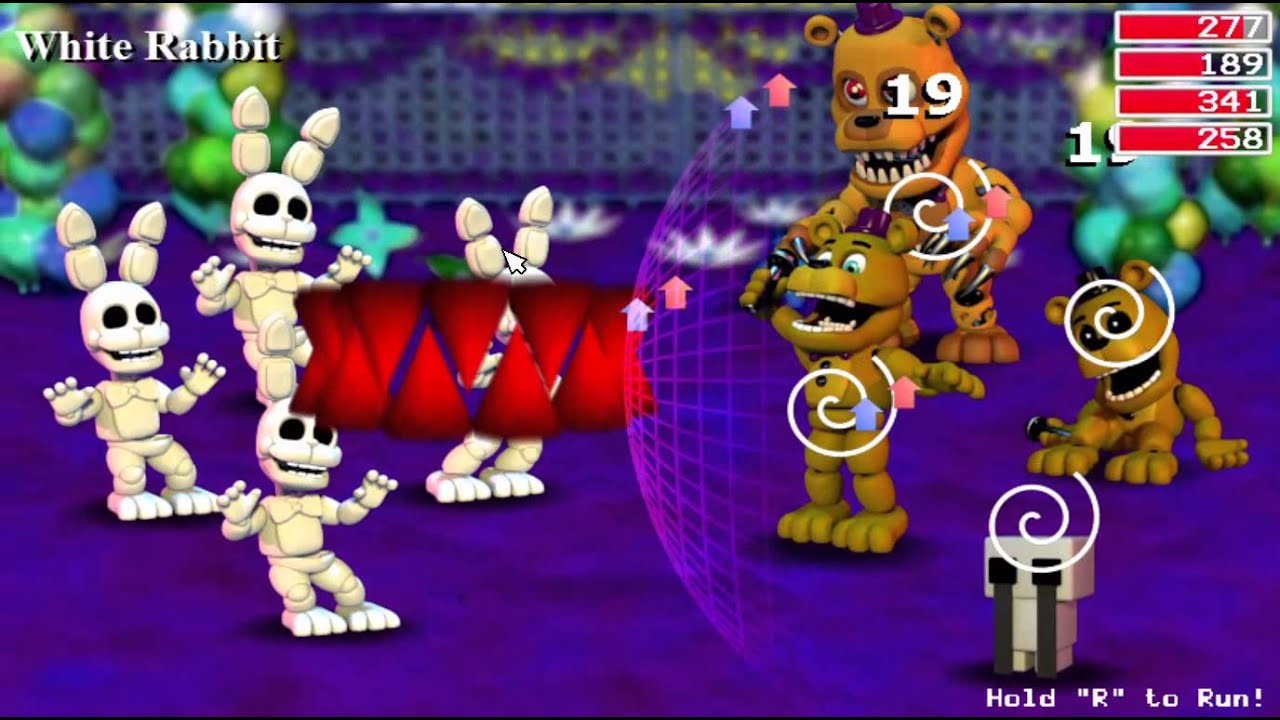 Crying Child Easter Egg FNaF World - YouTube