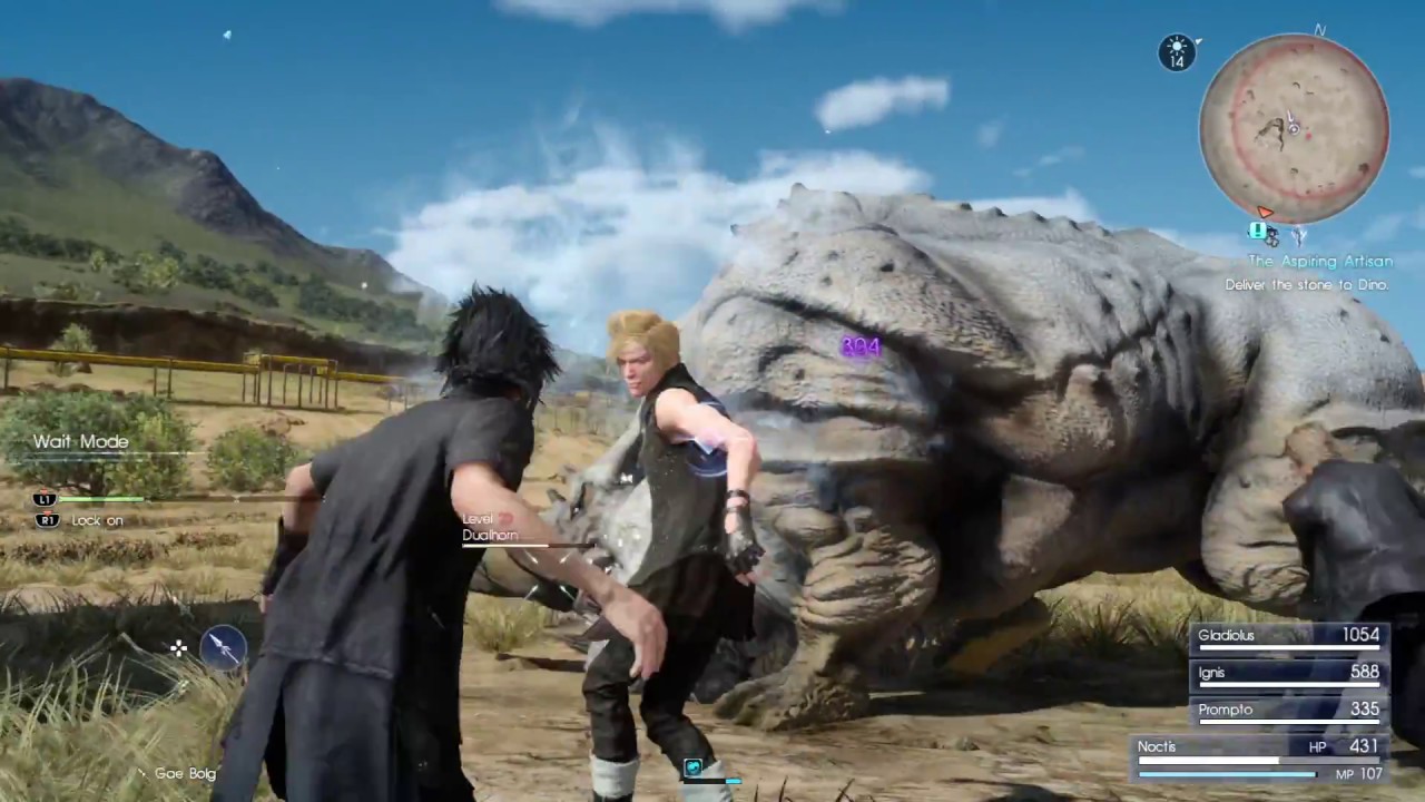 Final Fantasy XV - All About The Teamwork - YouTube