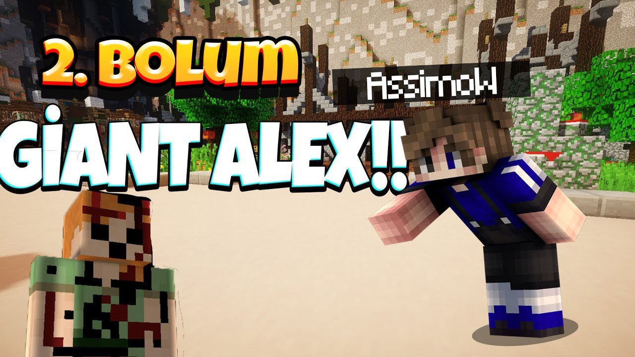MİNECRAFT GİANT ALEX GERÇEKMİ! 2 GİANT ALEX SEED KONUMU | OLANLARA ...