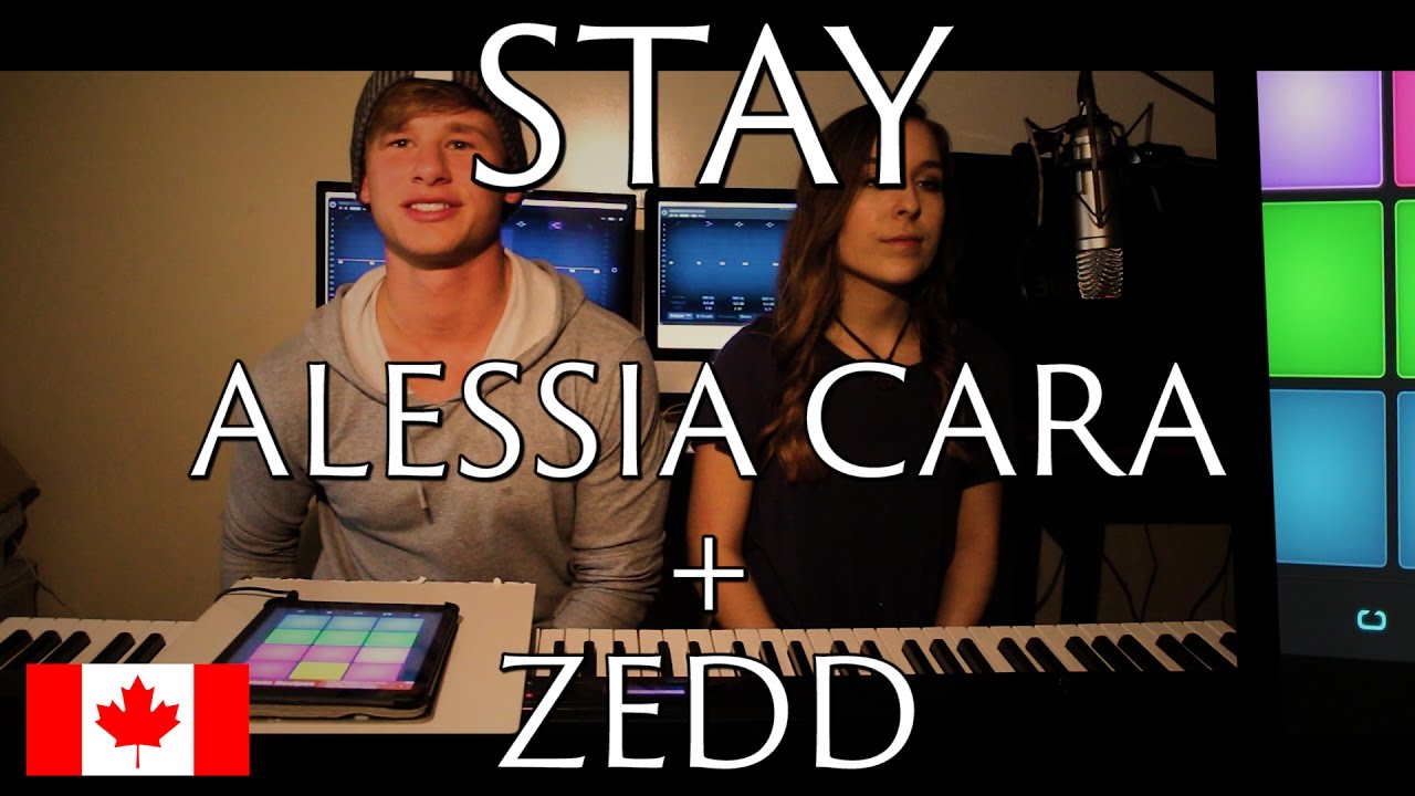 Stay - Zedd and Alessia Cara Cover Matthew Iversen + Kati Anne - YouTube