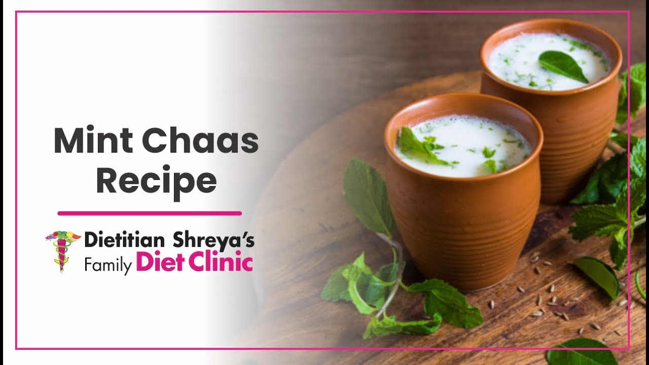 Mint Chaas Recipe by Dietitian Shreya - YouTube