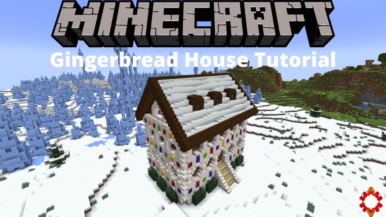 Minecraft How to Build a Gingerbread House -12 Days of Gearsaw ...