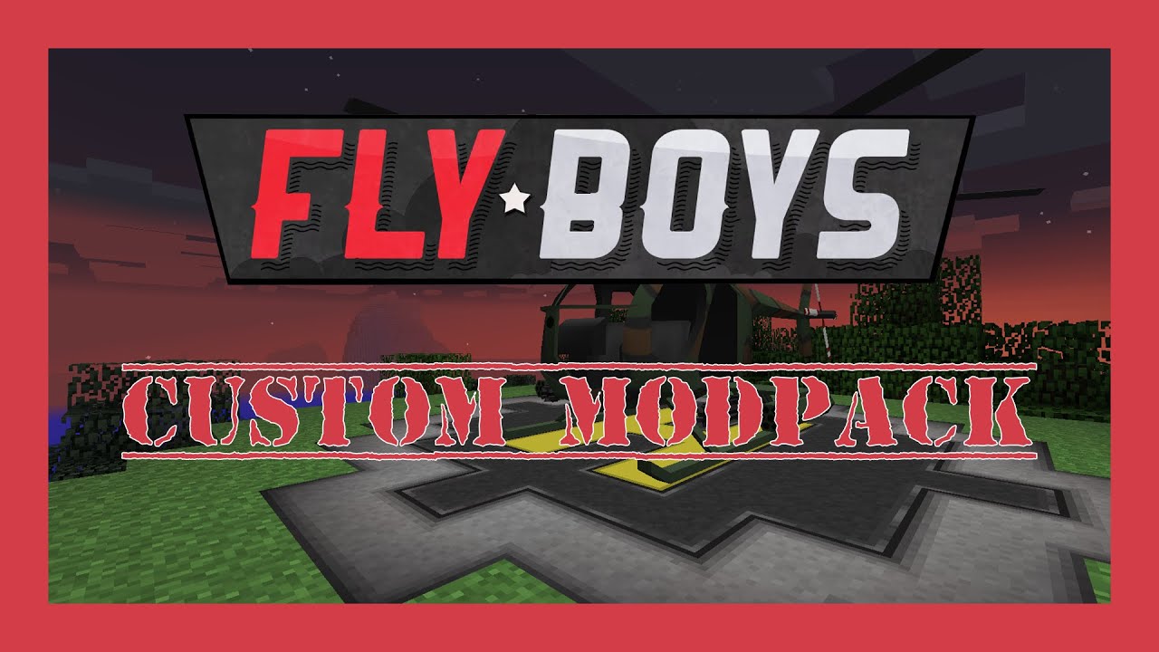 Minecraft Fly Boys Modpack Reveal! (Created by BdoubleO100) - YouTube
