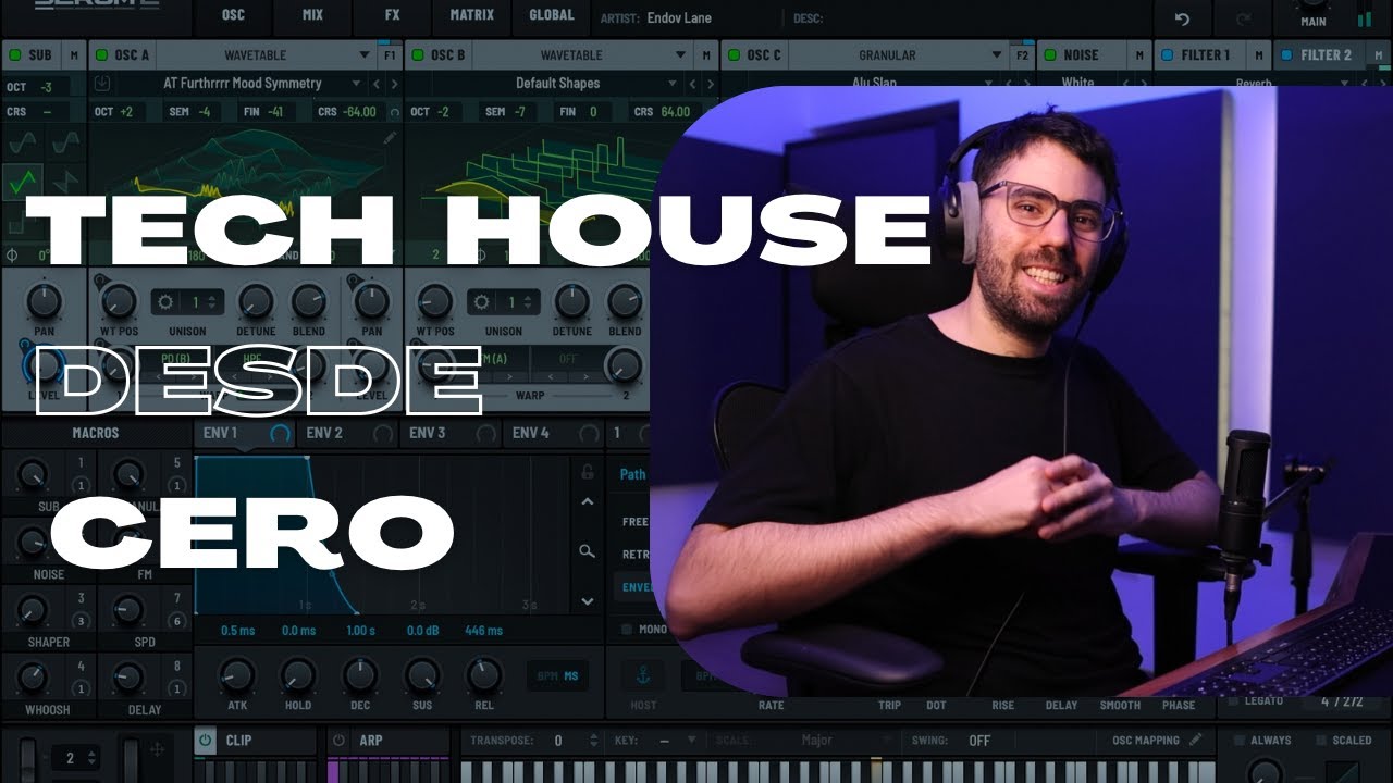 Diseñando Tech House 🙌 [Desde cero] - YouTube