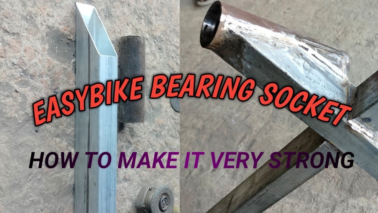 How to install the easybike bearing socket - YouTube