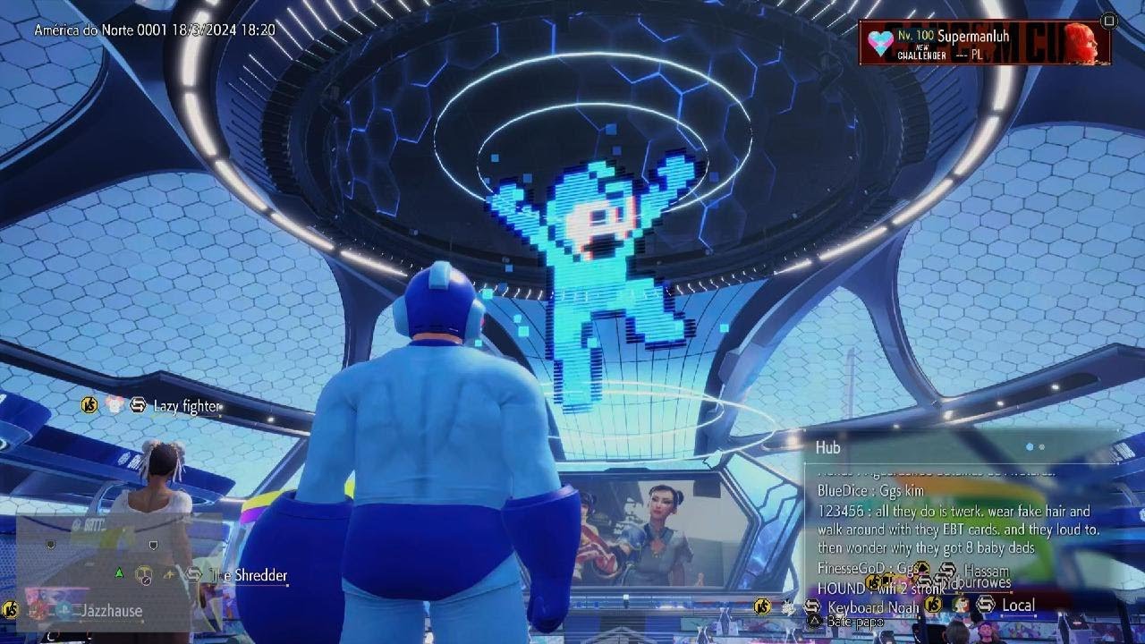 SF6 - Battle Hub Tematizado de Mega Man - YouTube