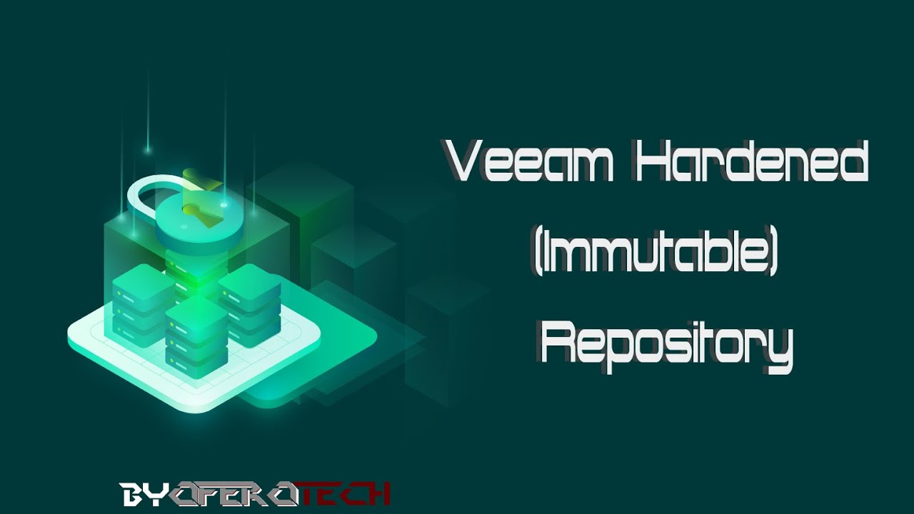 Veeam Hardened Immutable Repository - YouTube
