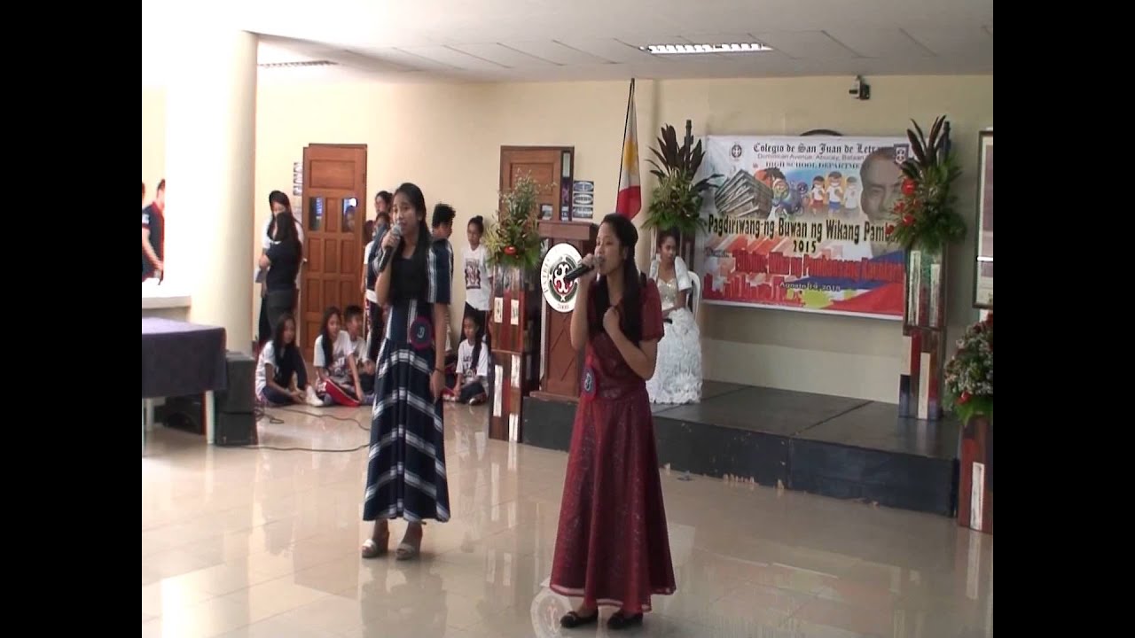 Chela Nicole Echon and Frances Rae Santos Duet Cat - YouTube