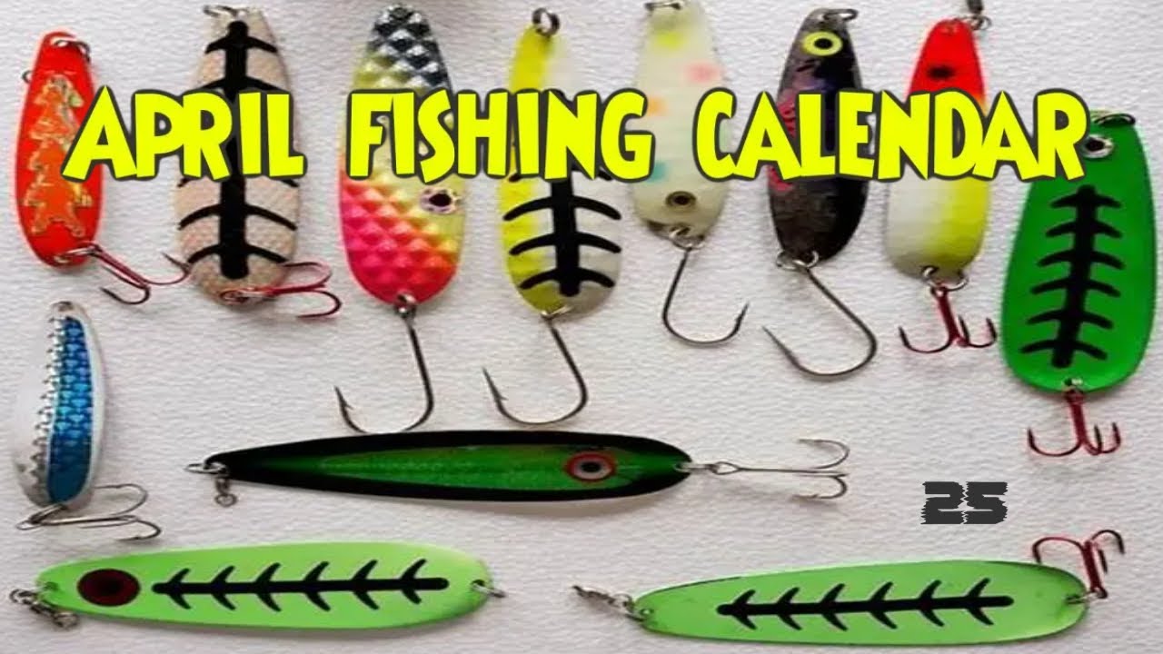 April fishing calendar | Best Days to Fish | Marine Life, Oceans ...