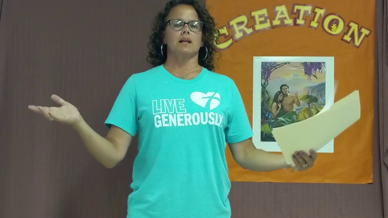 VBS - St. Paul Lutheran Church, Sac City, Iowa - Day 1: Creation - YouTube