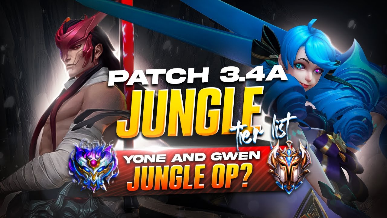Wild Rift Best Jungle Solo Queue Tierlist Patch 3 4a Youtube