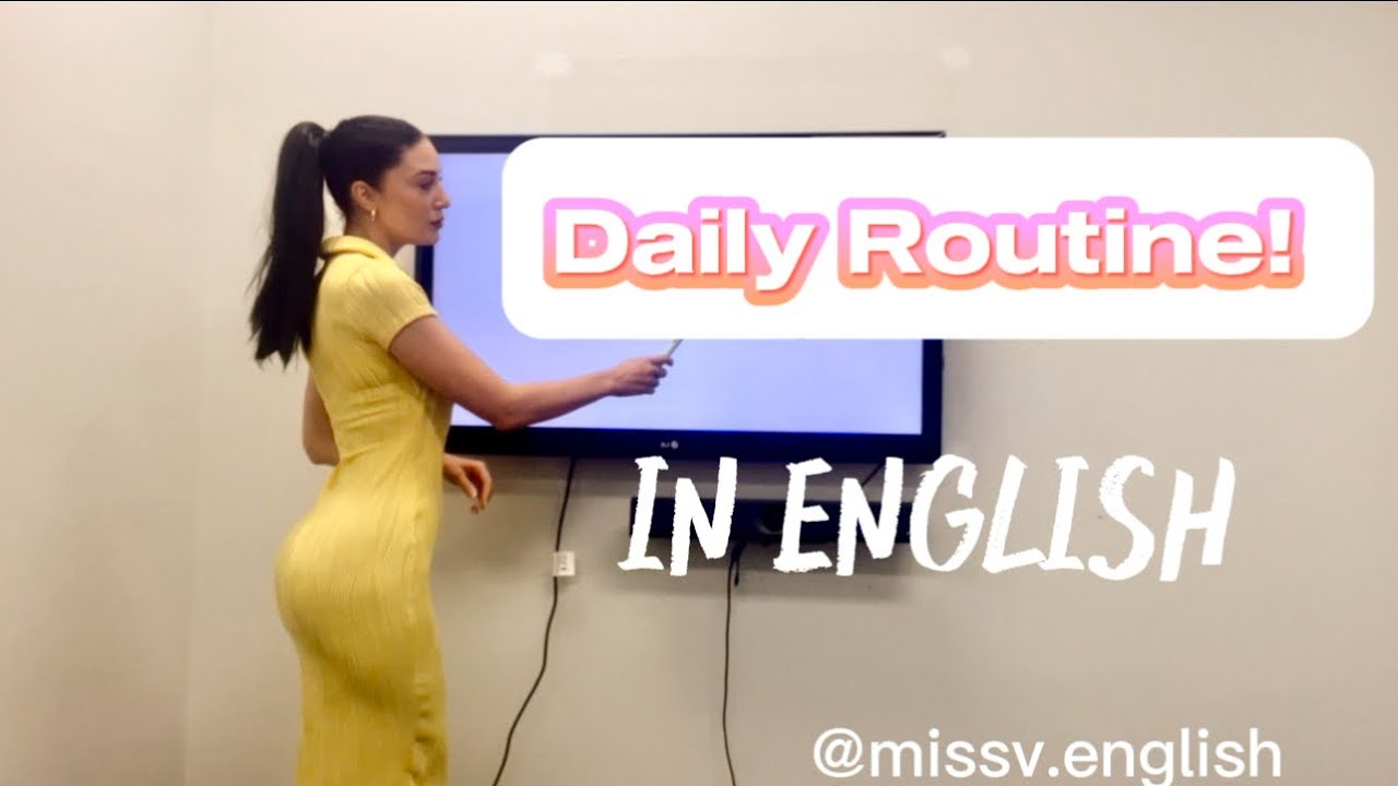 📅 Daily Routine in English | Speak English Fluently About Your Day 🗣️ ...