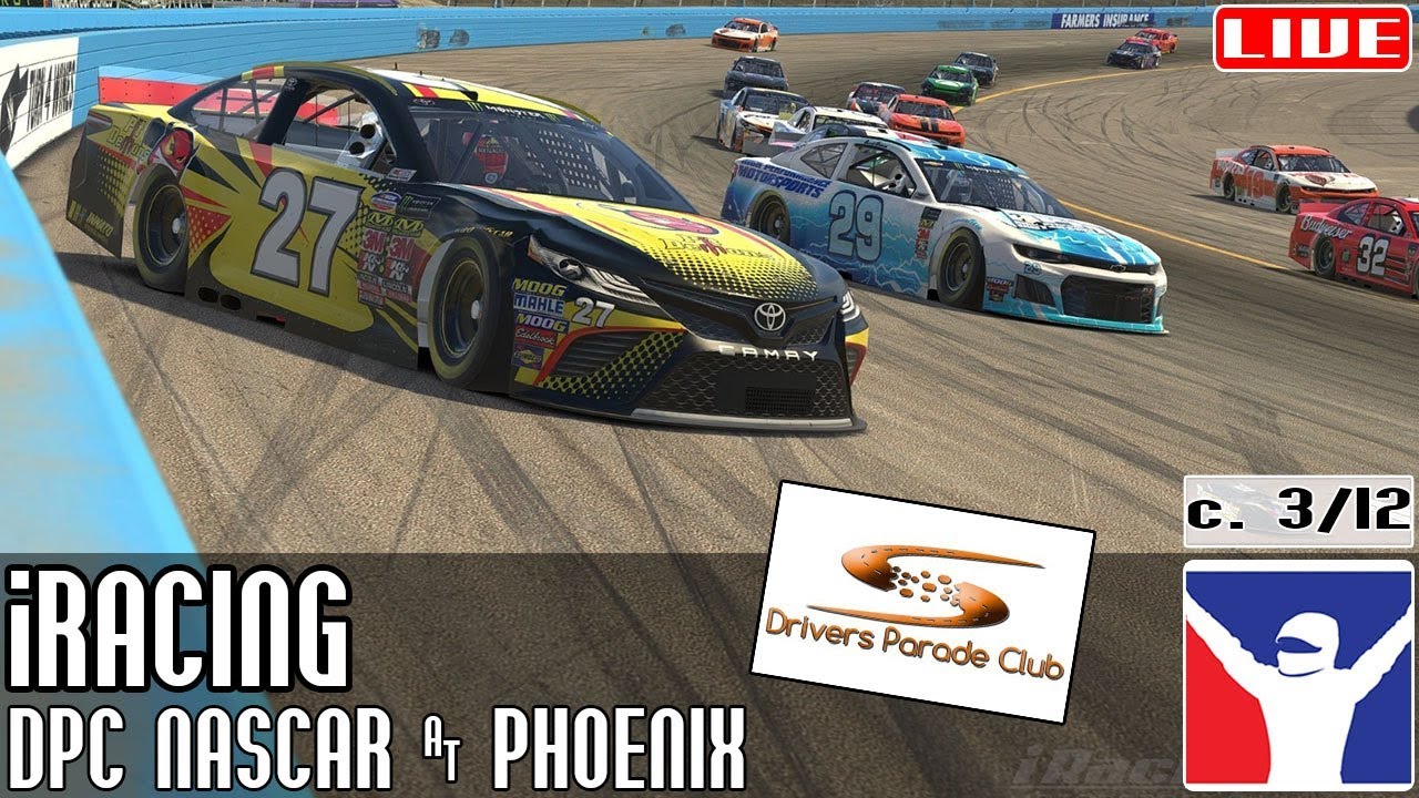 'Drivers Parade Club' NASCAR 2019 (1ª Div, carrera 3/12) @ Phoenix ...