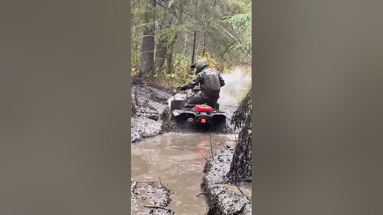 Квадроцикл ATB BRP RENEGADE не сдаётся #запрудклуб #offroad #atv - YouTube