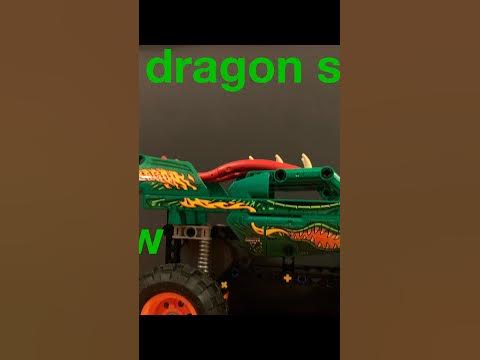 LEGO technic dragon build and review - YouTube