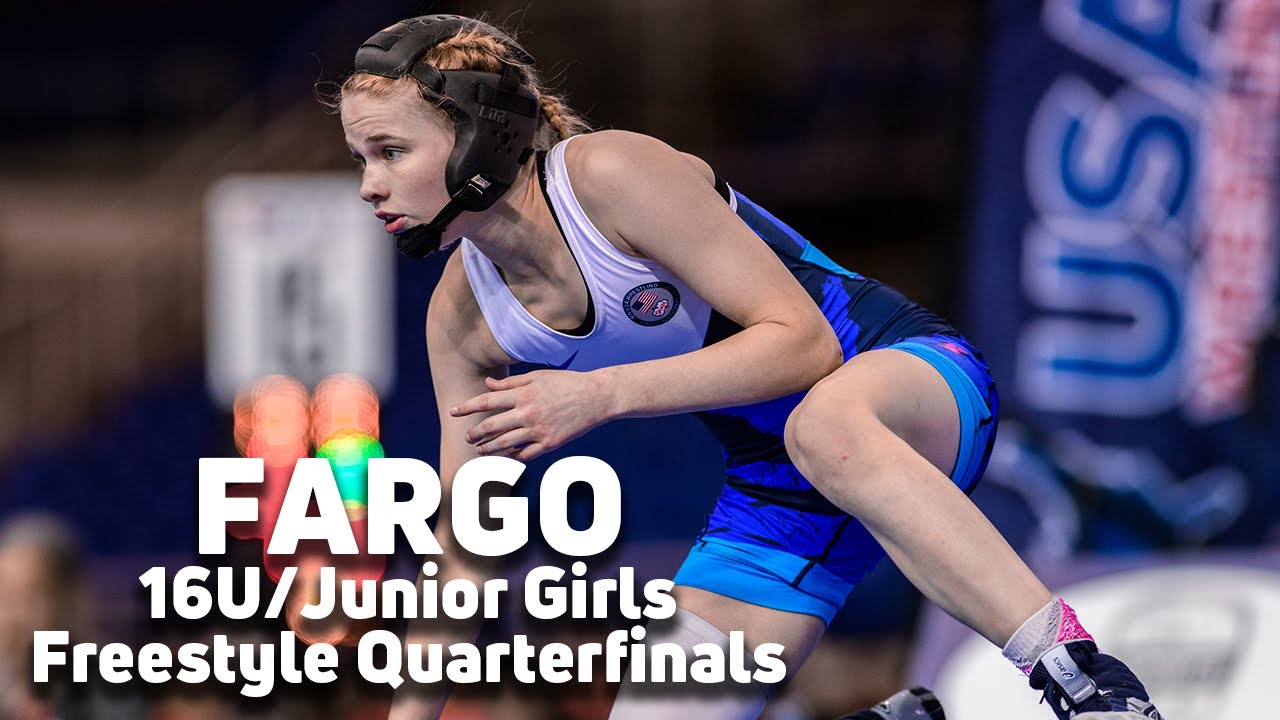 16U/Junior Girls Freestyle Quarterfinals | 2023 Fargo - YouTube