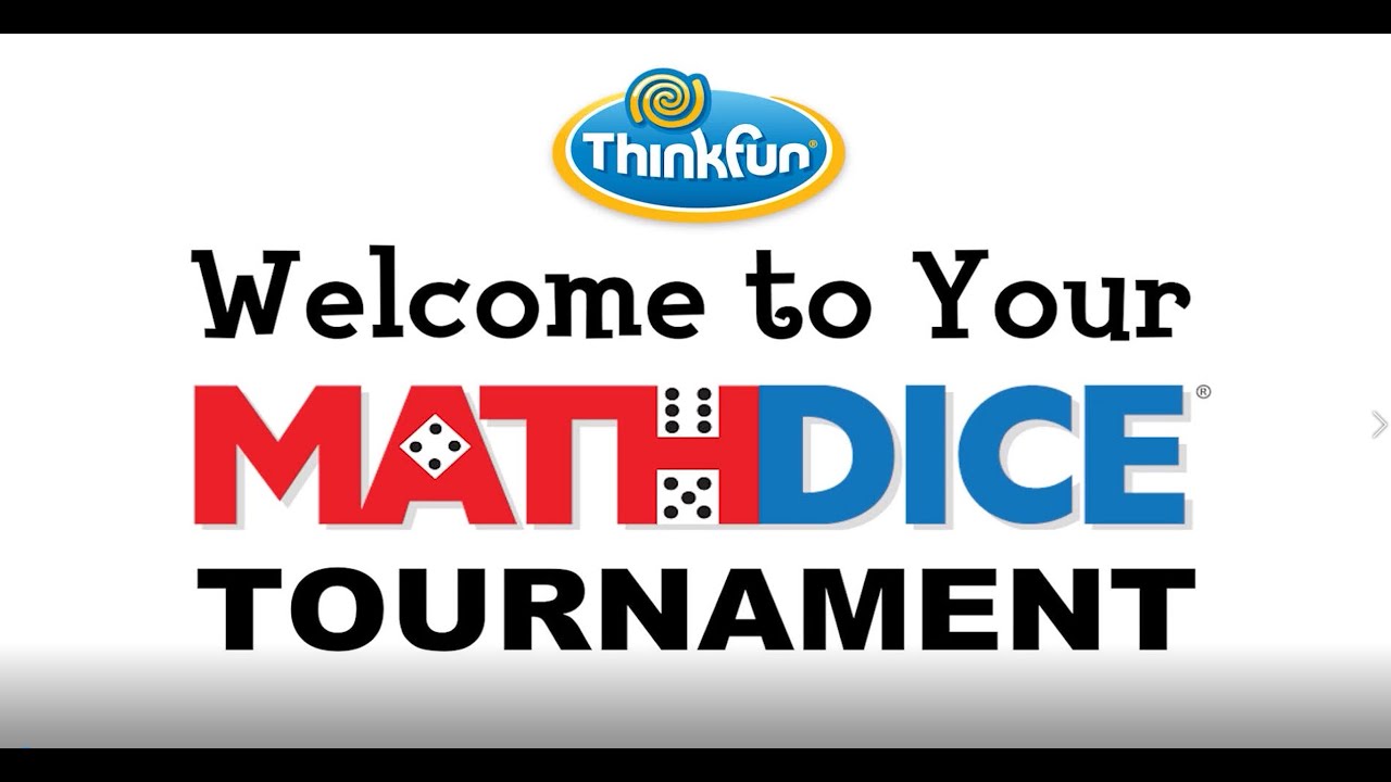 Introducing The Math Dice Tournament - YouTube
