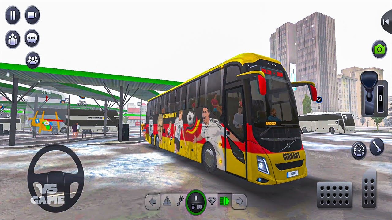 GERMANY NATIONAL FOOTBALL TEAM BUS DRIVING - Bus Simulator Ultimate ...