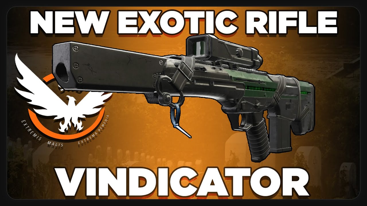 NEW Exotic Rifle ~ Vindicator PTS Phase 2 | #TheDivision2 | PurePrime ...