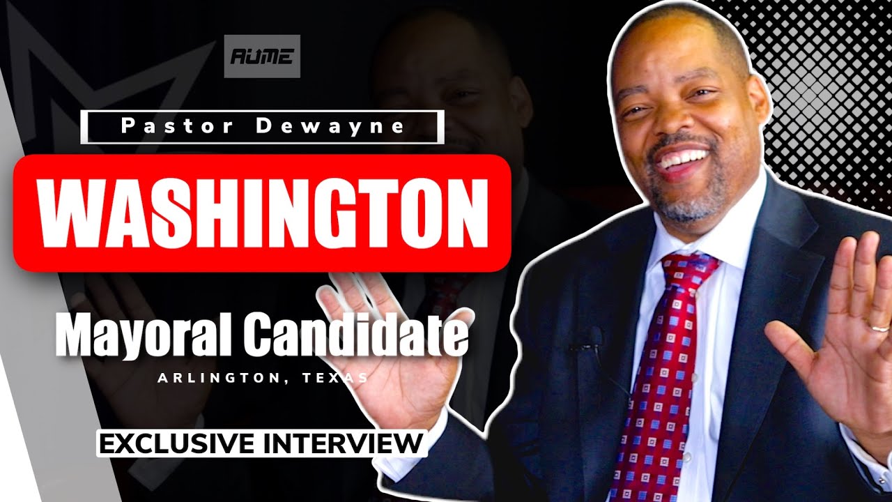 Arlington Mayor Candidate Dewayne Washington Interview (2021 ...