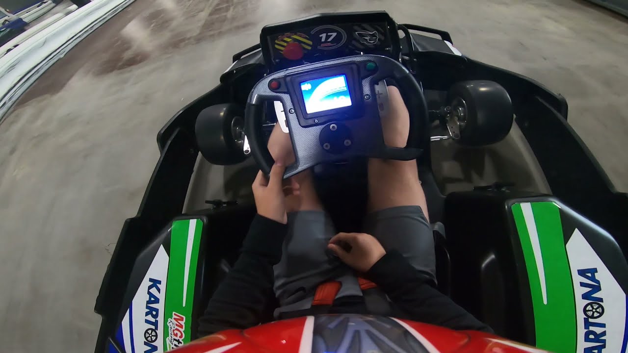 Driving Super Fast Go Karts At Kartona Electric Speedway - YouTube