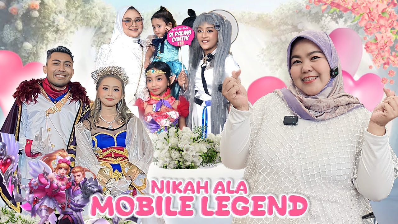 MAMATA GREBEG NIKAHAN TEAM NYA LEIKA, TEMA MOBILE LEGEND KEREN BANGET😍 ...