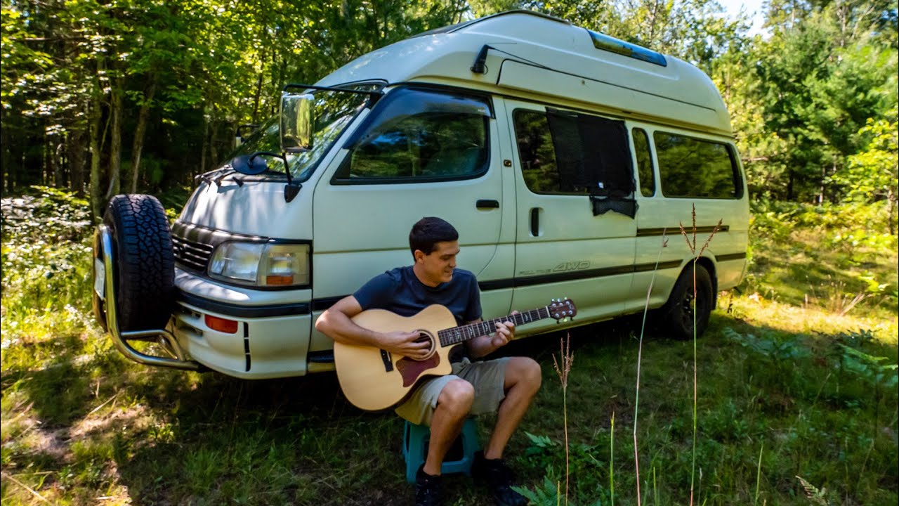 Back To Boondocking | 4x4 Van Life In Michigan - YouTube