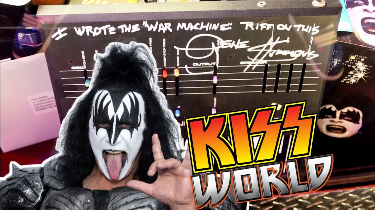 GENE SIMMONS Personal KISS WORLD Museum at RIO in LAS VEGAS! - YouTube