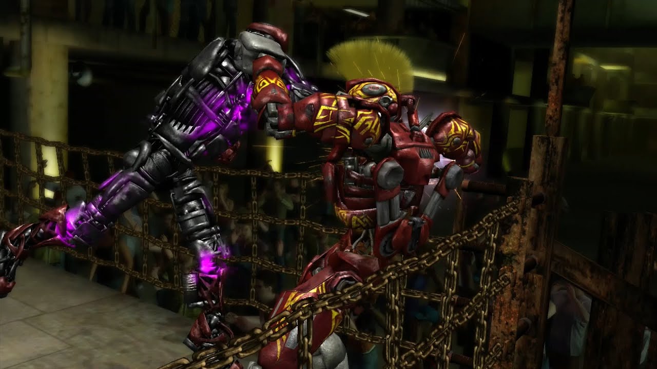 REAL STEEL THE VIDEO GAME - THE ATOM DESTROYS (ATOM vs MIDAS) - YouTube