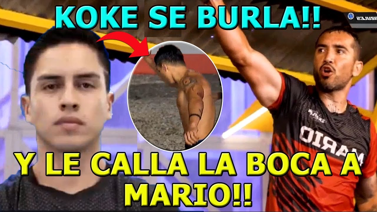 Koke LE CALLA LA BOCA a Mario!! - Exatlón México 2024 - YouTube