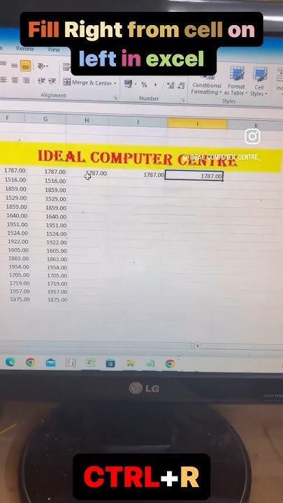 Excel Most Useful Trick For Every Data Entry Operator🔥😲 #excel #viral #exceltips #computer - YouTube