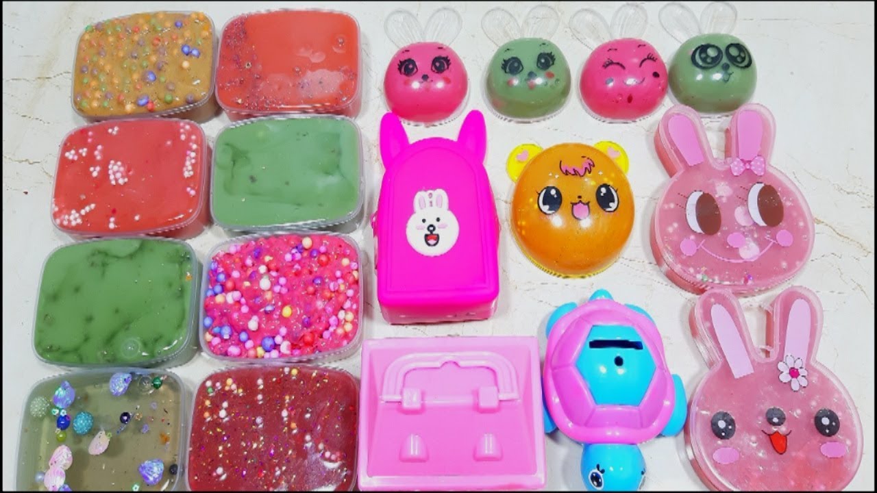 MIXING ALL MY SLIME ! SLIME SMOOTHIE ! SATISFYING SLIME VIDEOS #6! ALI ...