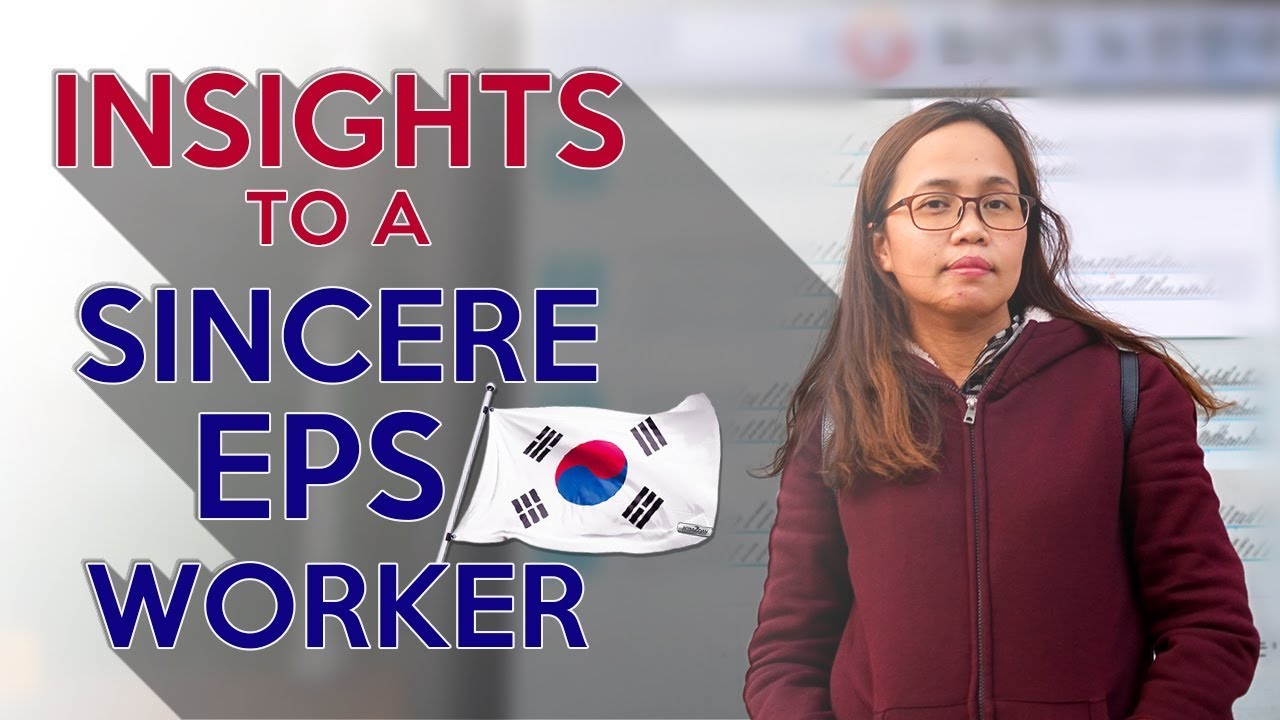 Insights to a Sincere EPS Worker in South Korea - YouTube
