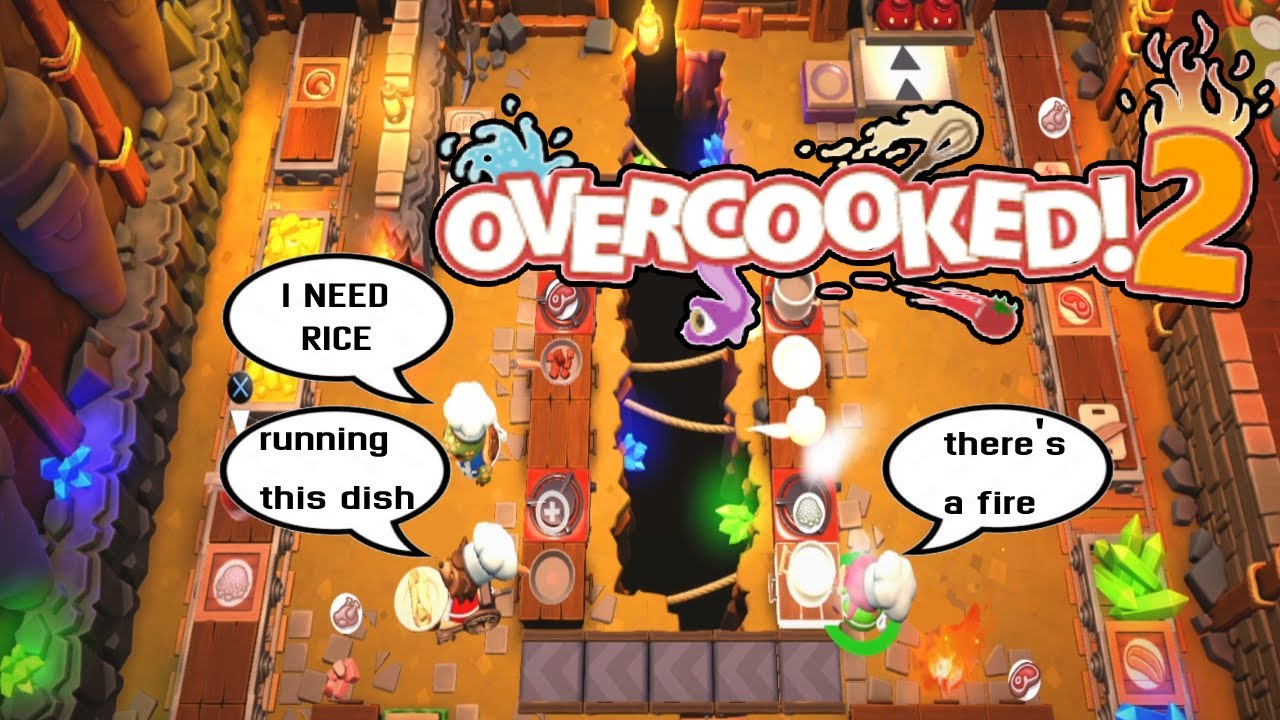 Overcooked 2 Funny Moments that tear the kitchen apart - YouTube