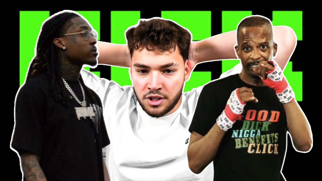 Izi Prime & Charleston White Fight On Adin Ross Stream * PULLS KNIFE ...