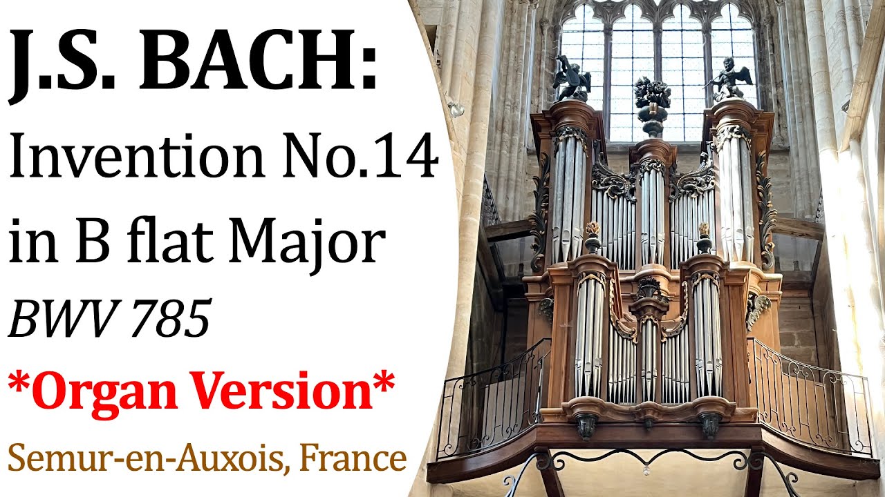 J.S.BACH: Invention No.14 in B flat Major BWV 785 - Cheng ZHONG (13 ...