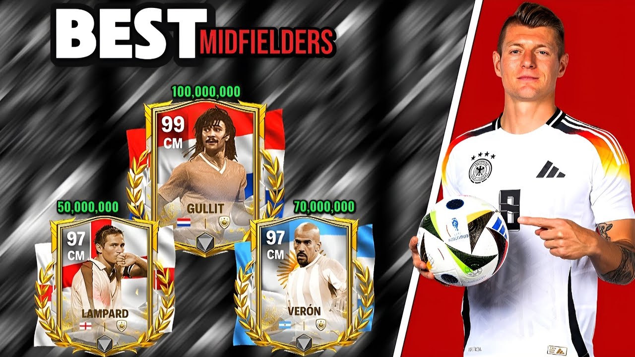 THE BEST MIDFIELDERS FOR EVERY BUDGET // EA SPORTS FC MOBILE 24 - YouTube