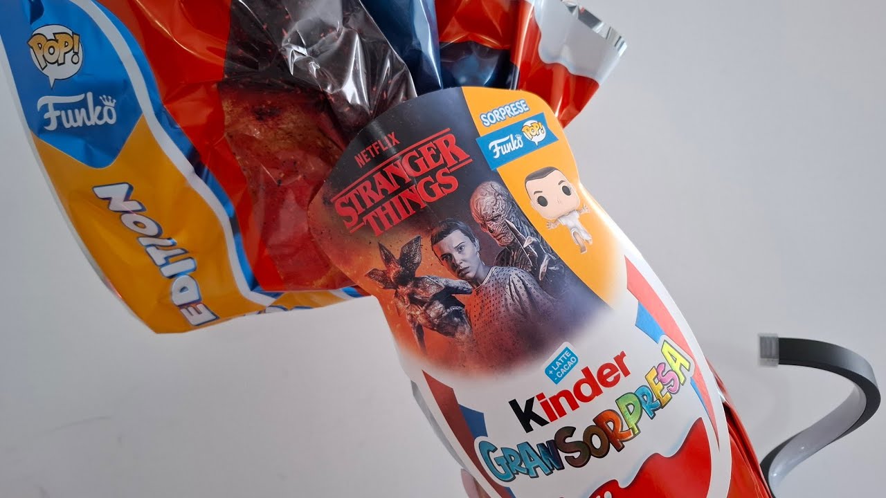 UOVO DI PASQUA KINDER di STRANGER THINGS Funko Pop!!! Stupendo!!! - YouTube