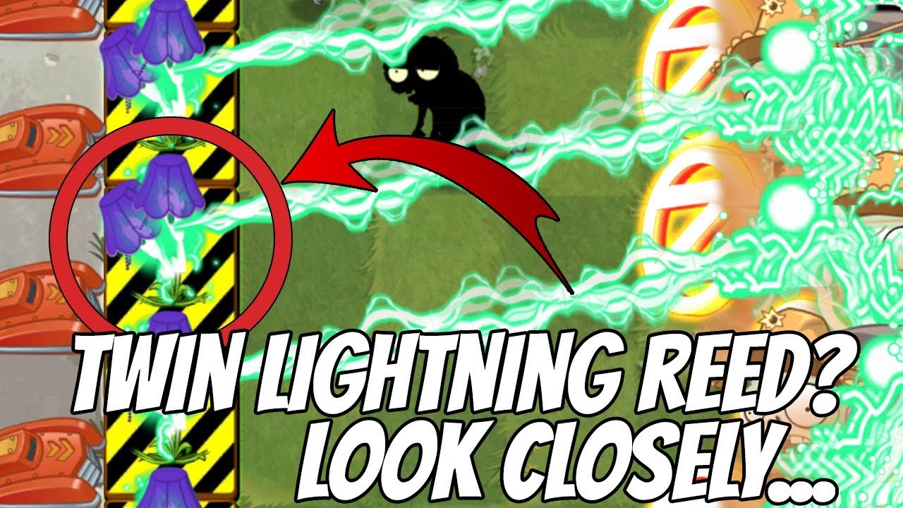 Twin Lightning Reed - NO CLICKBAIT | Plants vs Zombies 2 Epic MOD - YouTube