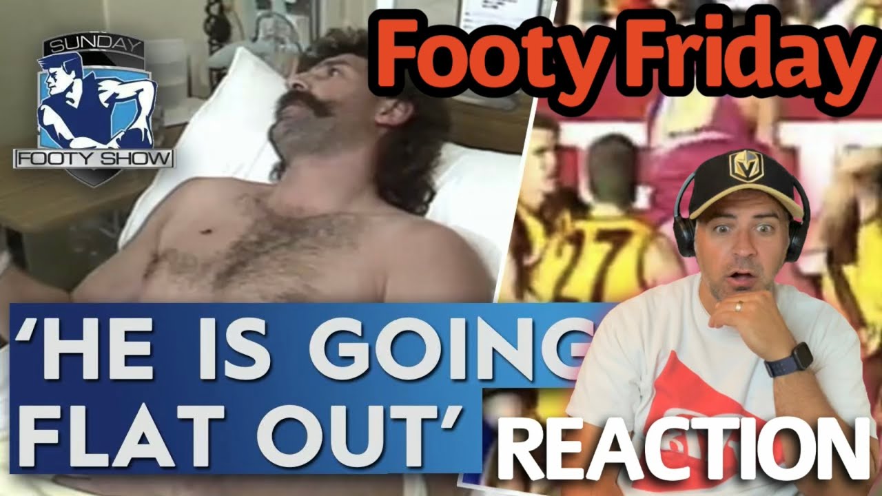 Very Courageous VFL/AFL Moments | Footy Friday REACTION - YouTube