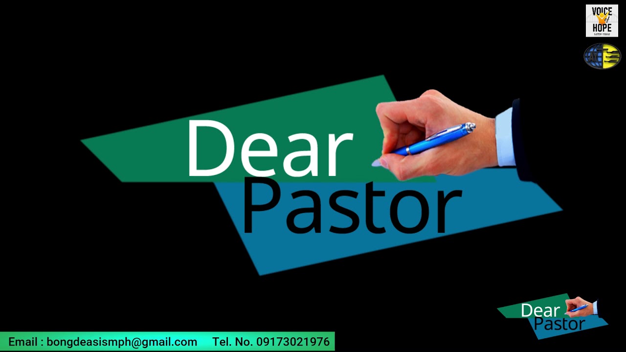 Dear Pastor - YouTube