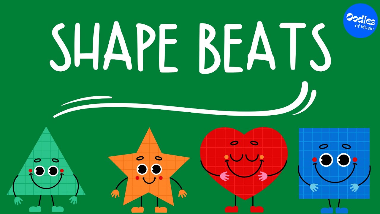 Shape BEATS Rhythm Pattern Practice With 1, 2, and 3 Sounds for Elementary Music - YouTube